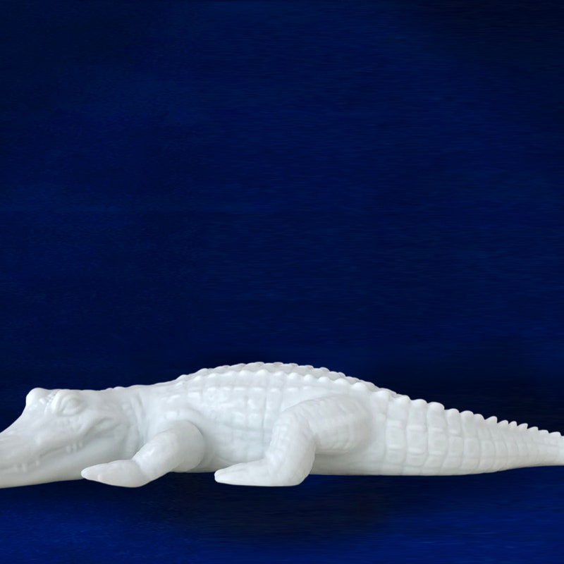 Alligator Figurine - Etsy