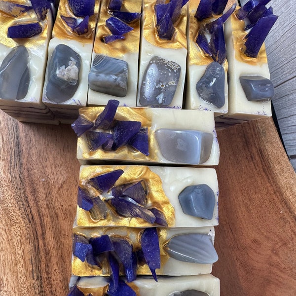 Geode Soap - Etsy