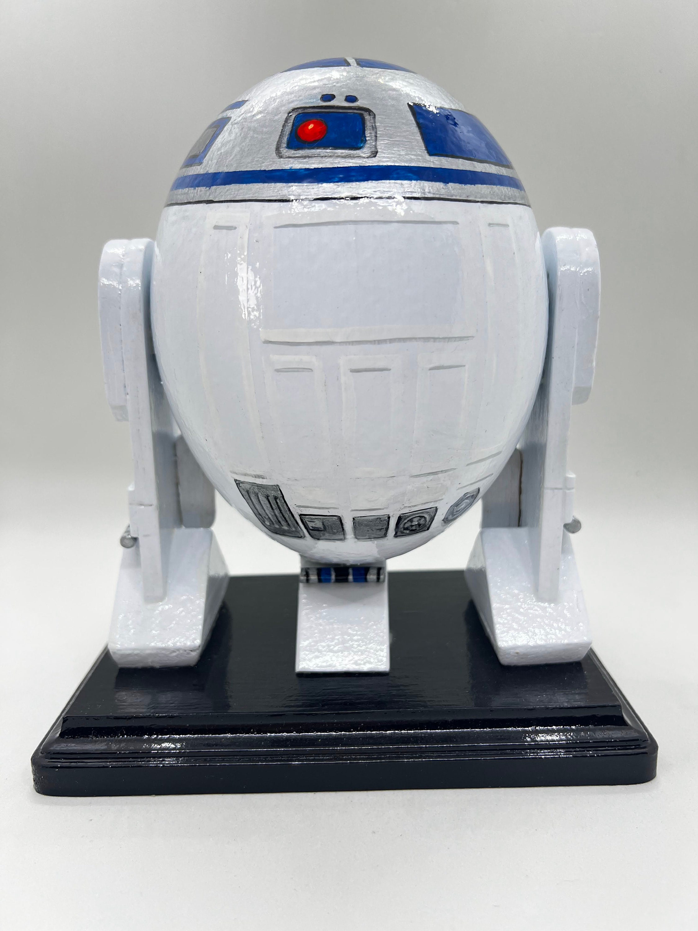 R2D2 Hand Painted Ostrich Egg - Etsy