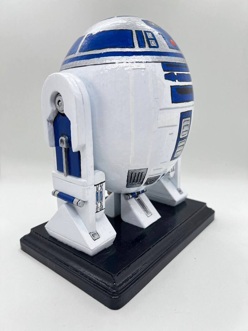 R2D2 Hand Painted Ostrich Egg - Etsy