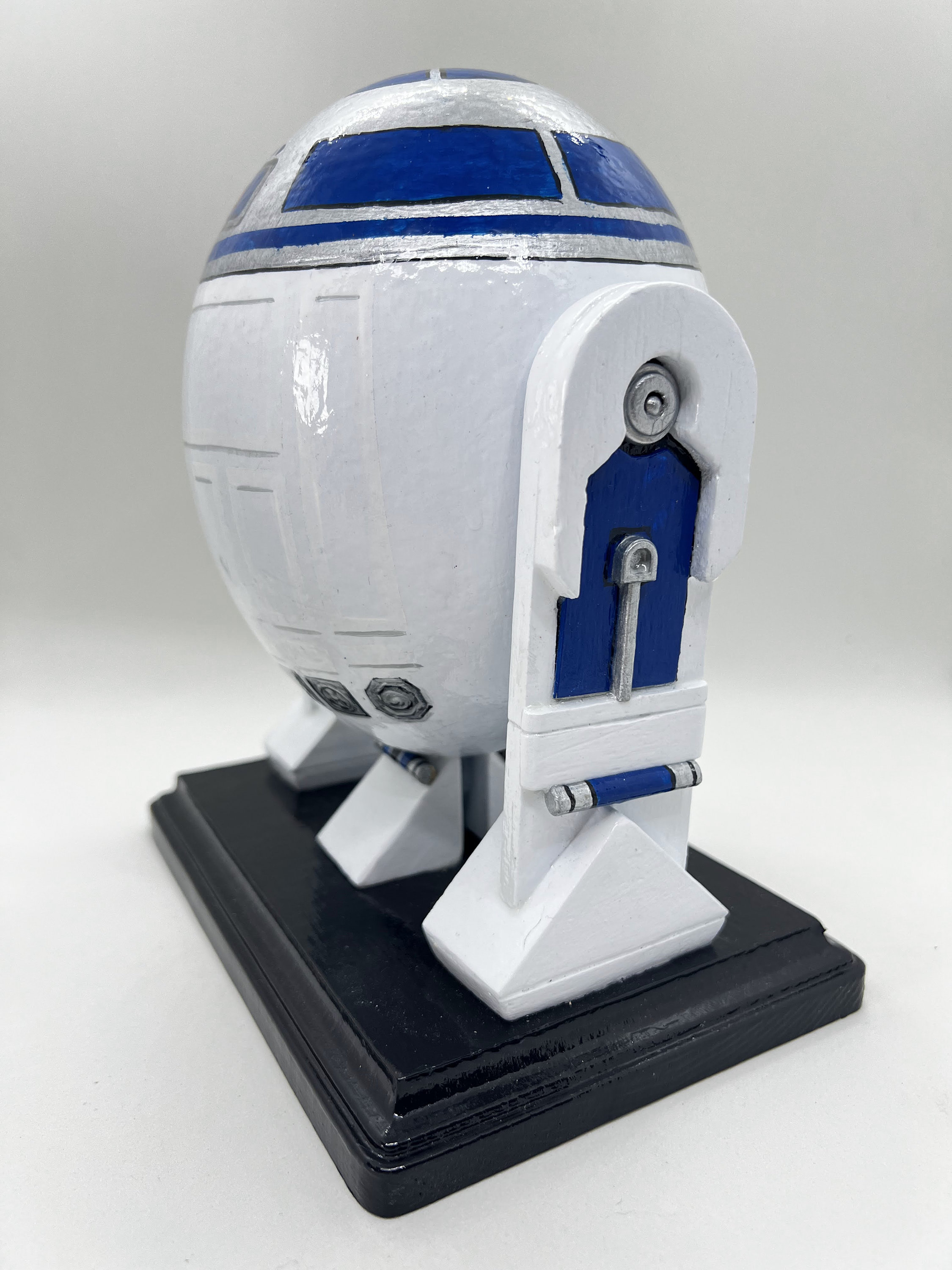 R2D2 Hand Painted Ostrich Egg - Etsy