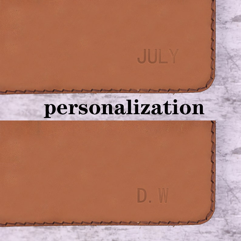 Personalization Vintage A5/A6 Size Leather Organizer Agenda / | Etsy