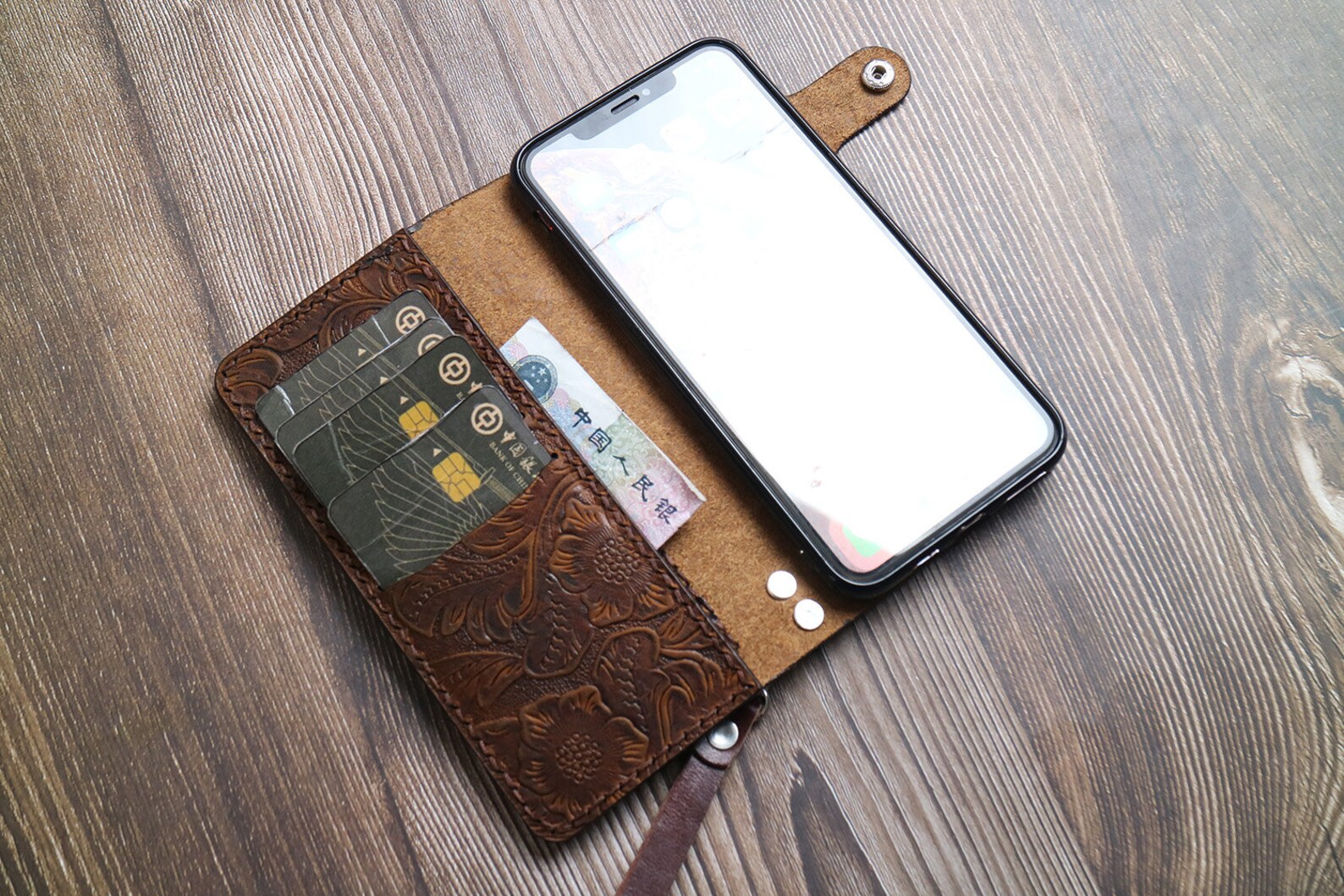 Wristlet Personalized iPhone 6 6 Plus 7 7 Plus 8 8 Plus | Etsy