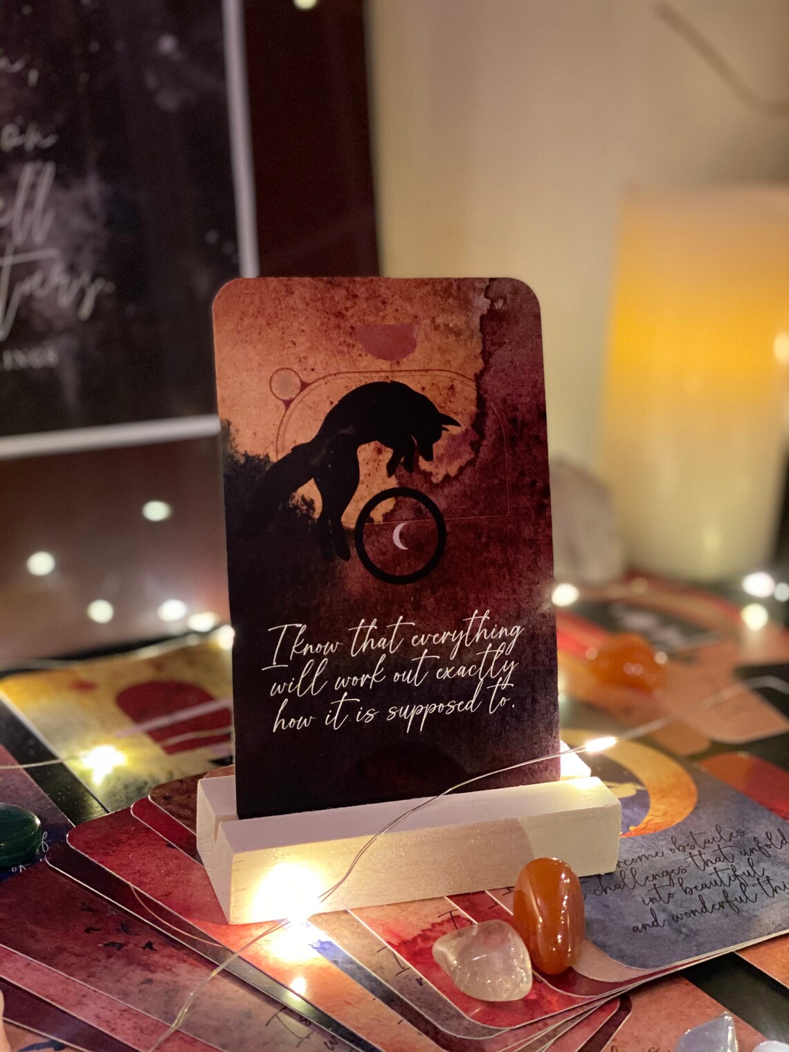 Affirmation Deck Cards Deck Affirmation Deck Letters to - Etsy