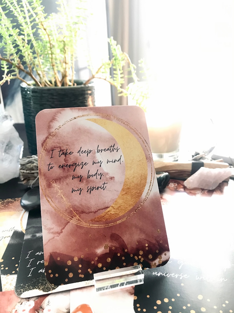 Affirmation Cards Affirmation Cards Set Daily Affirmation - Etsy