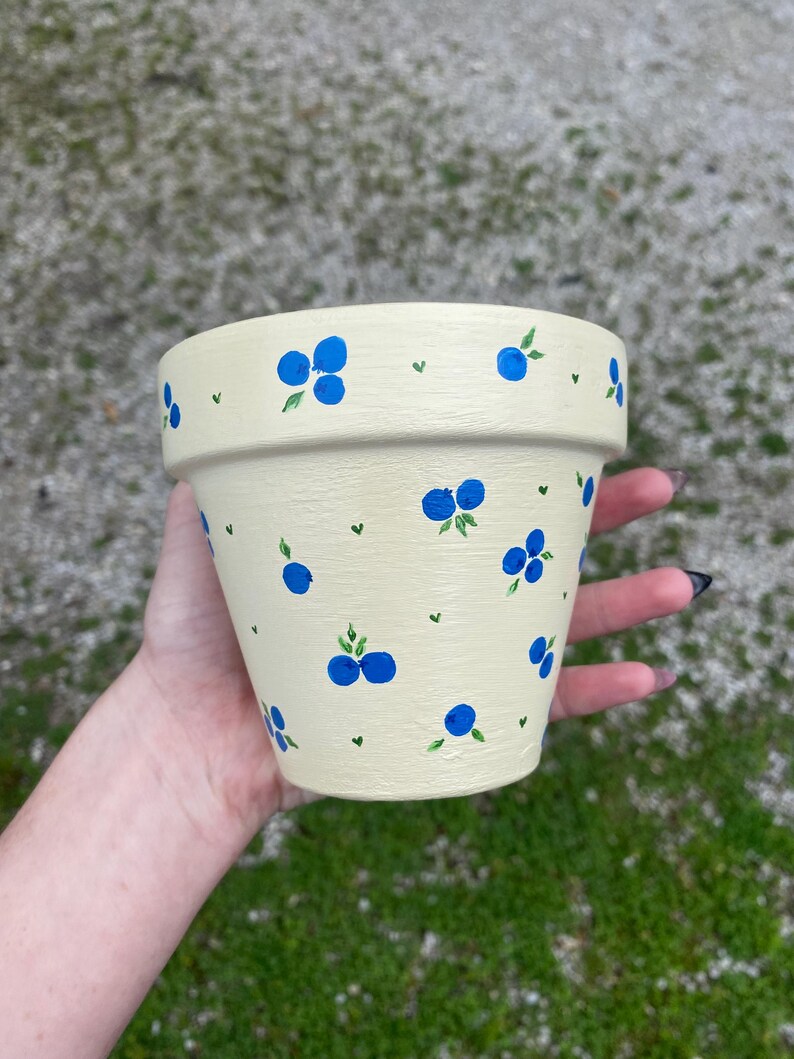 Blueberry Pot - Etsy