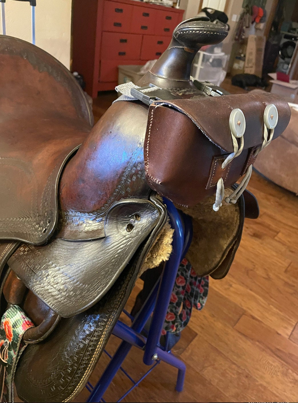 Leather Saddle Sack PATTERN - Etsy