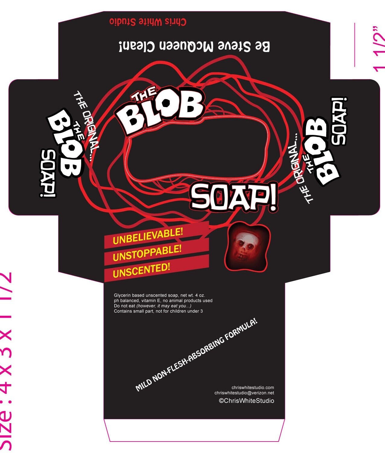 THE BLOB SOAP! Collectible Box - Etsy