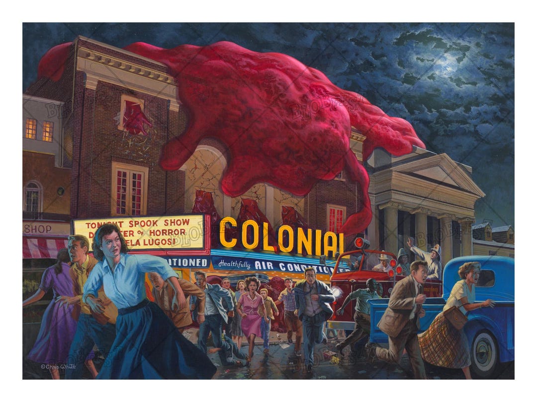 BEWARE...!, Limited Edition Giclee Print Honoring the Colonial Theatre ...