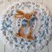 1/12 Crochet Miniature Rug Peter Rabbit Embroidered Beatrix - Etsy