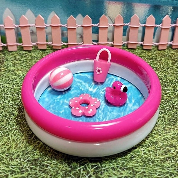 Dollhouse Miniature Swimming Pool - Etsy