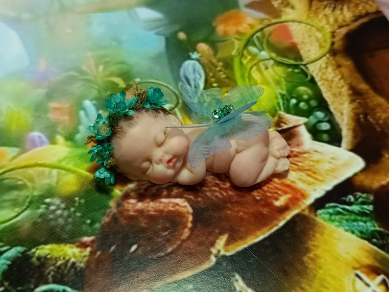 Newborn Fairy, Fairy Winged Baby, Tiny Baby, Fairy Doll, Artist's Doll ...