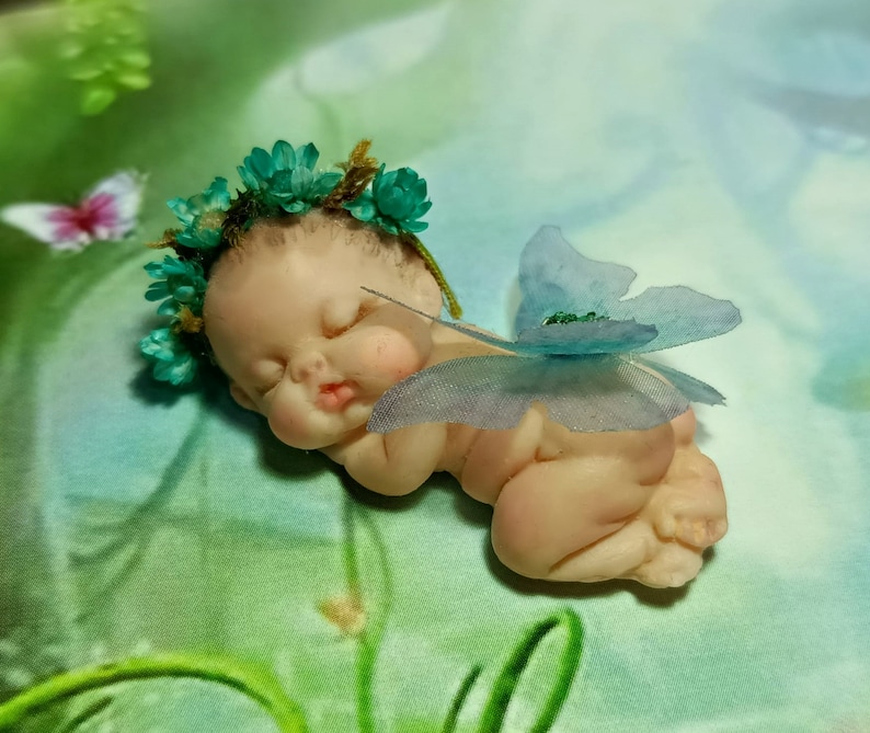Newborn Fairy, Fairy Winged Baby, Tiny Baby, Fairy Doll, Artist's Doll ...