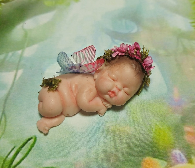 Fairy Garden Baby Pixie Baby Newborn Fairy Fairy Winged - Etsy