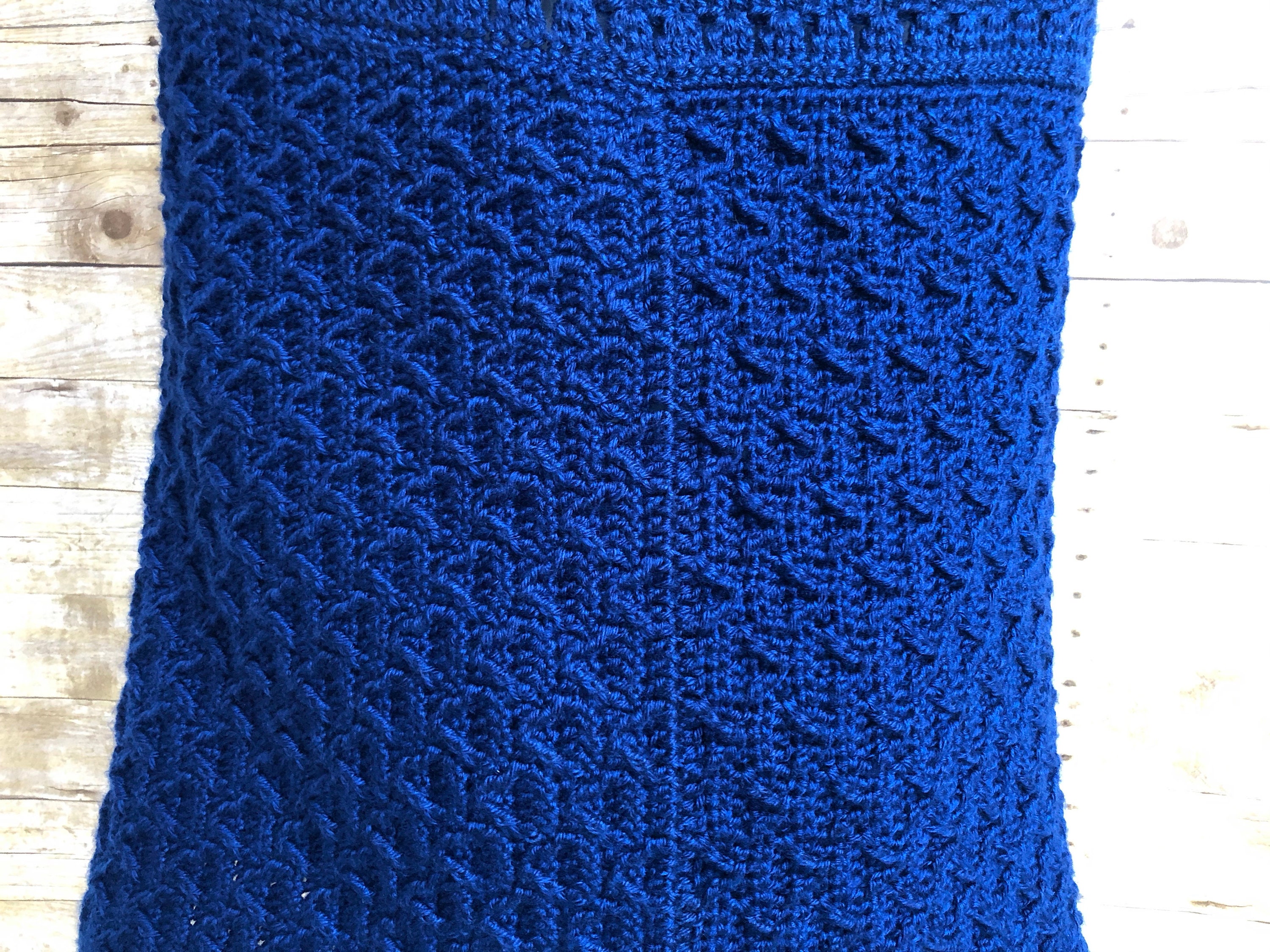 Seamless, Texture Crochet Wrap, Crochet Waves Cape Pattern PDF ...