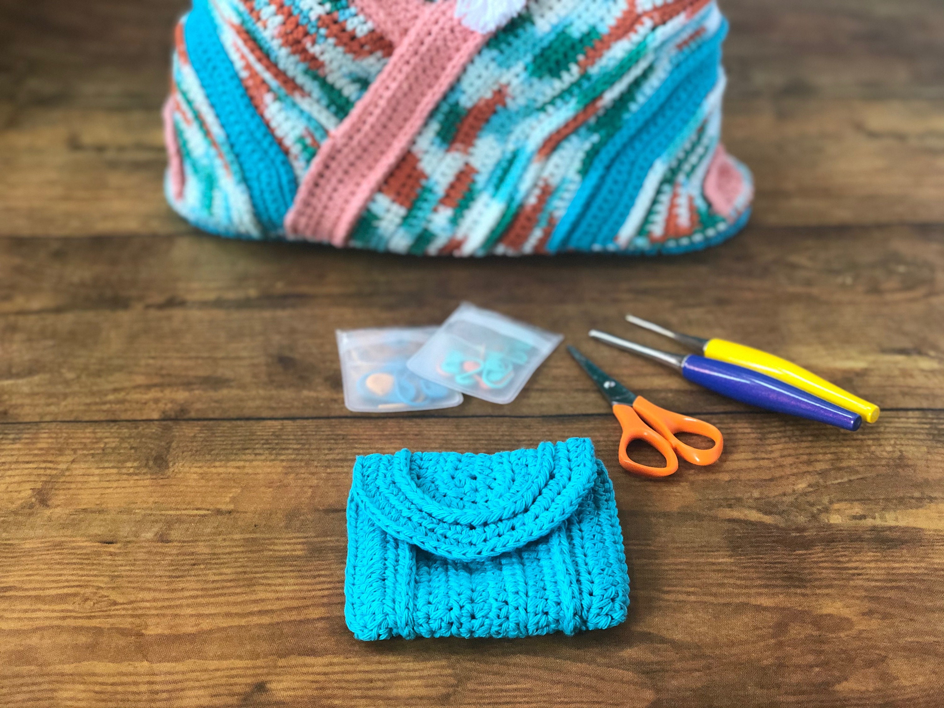 Simple Crochet Pouch, Crochet Pouch Pattern, Instant Download - Etsy