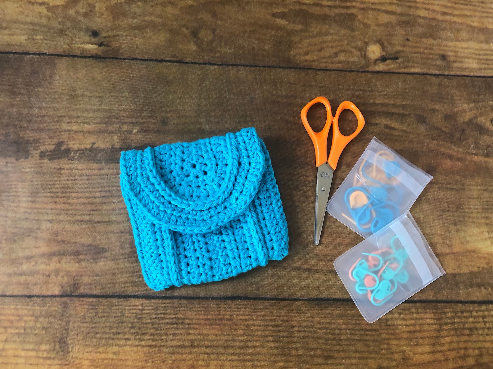 Simple Crochet Pouch, Crochet Pouch Pattern, Instant Download - Etsy