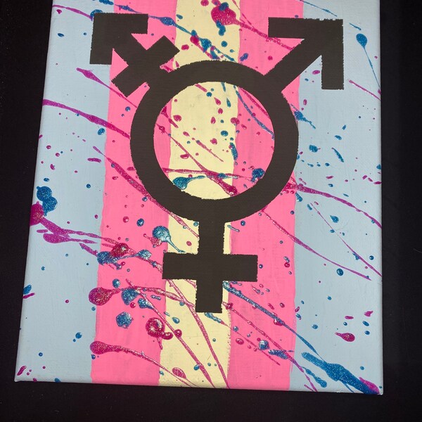 Transgender Painting - Etsy