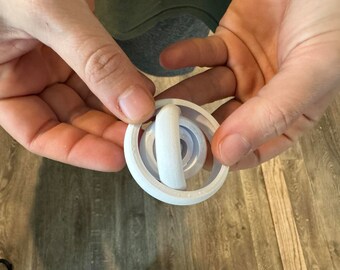 3D Printed 7 Ring Gyro Fidget Toy - Etsy