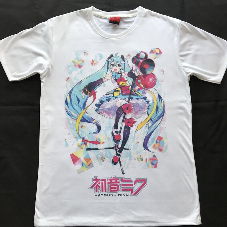 Hatsune Miku shirt Vocaloid t shirt Miku Hatsune Anime t | Etsy