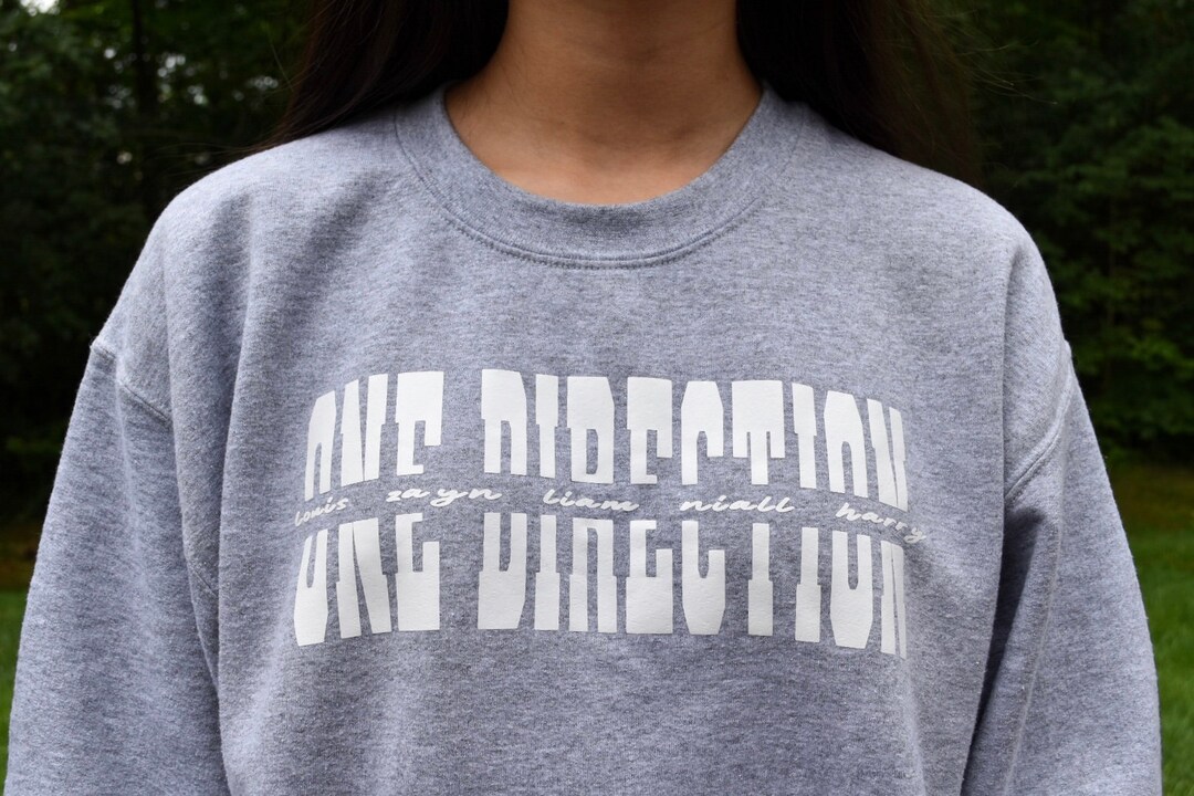 One Direction Crewneck Sweatshirt - Etsy