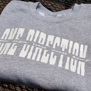 One Direction Crewneck Sweatshirt - Etsy