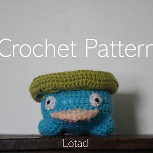 Lotad Crochet Pattern PDF, Pokémon - Etsy UK