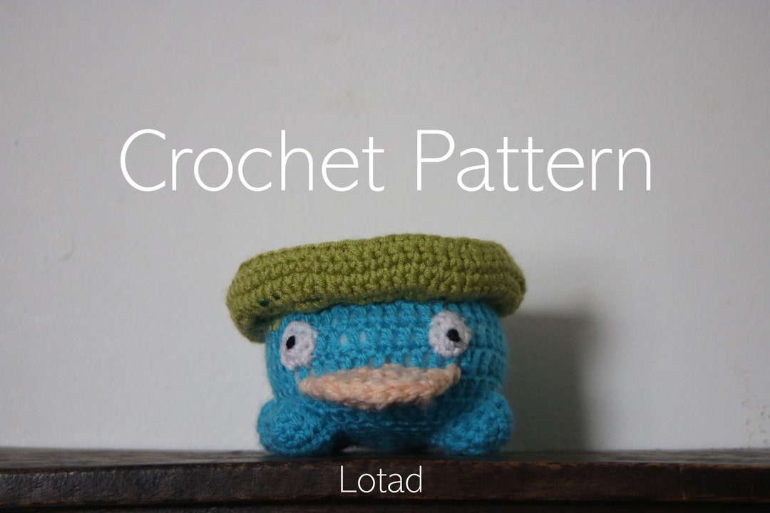 Lotad Crochet Pattern PDF, Pokémon - Etsy