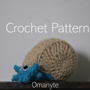 Omanyte Crochet Pattern PDF, Pokémon - Etsy UK