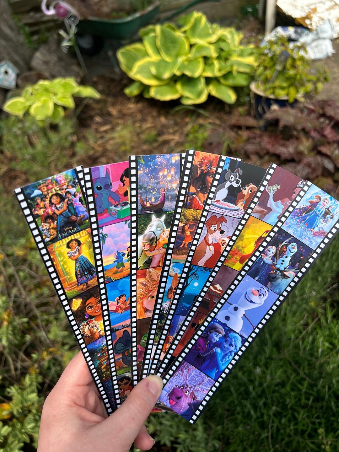 Disney Bookmarks / Disney Inspired Photo Strips / Moana, Lilo & Stitch ...