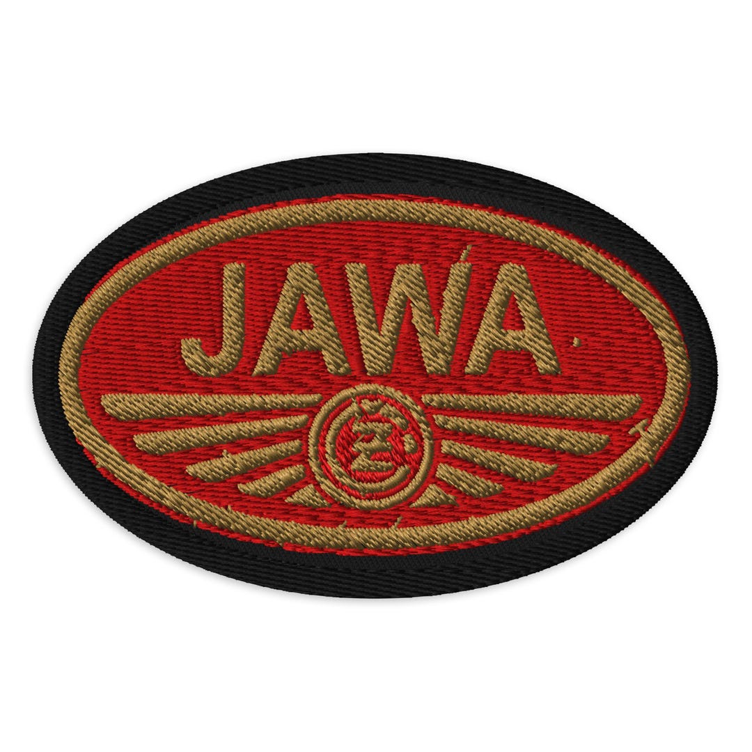 Jawa Logo Embroidered Patch - Etsy