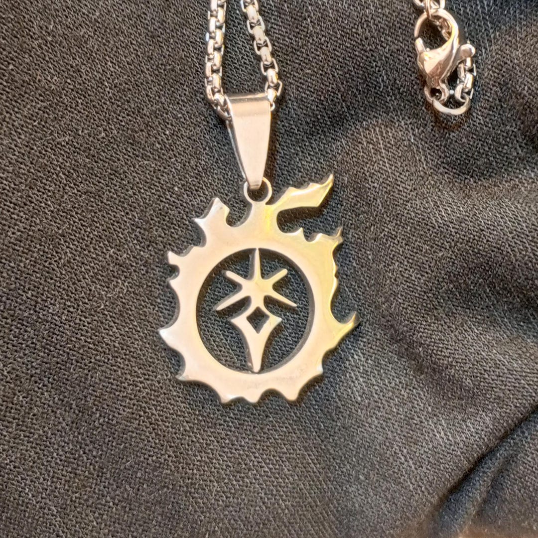 Final Fantasy XIV Stainless Steel Dark Knight Job Class Logos in ...