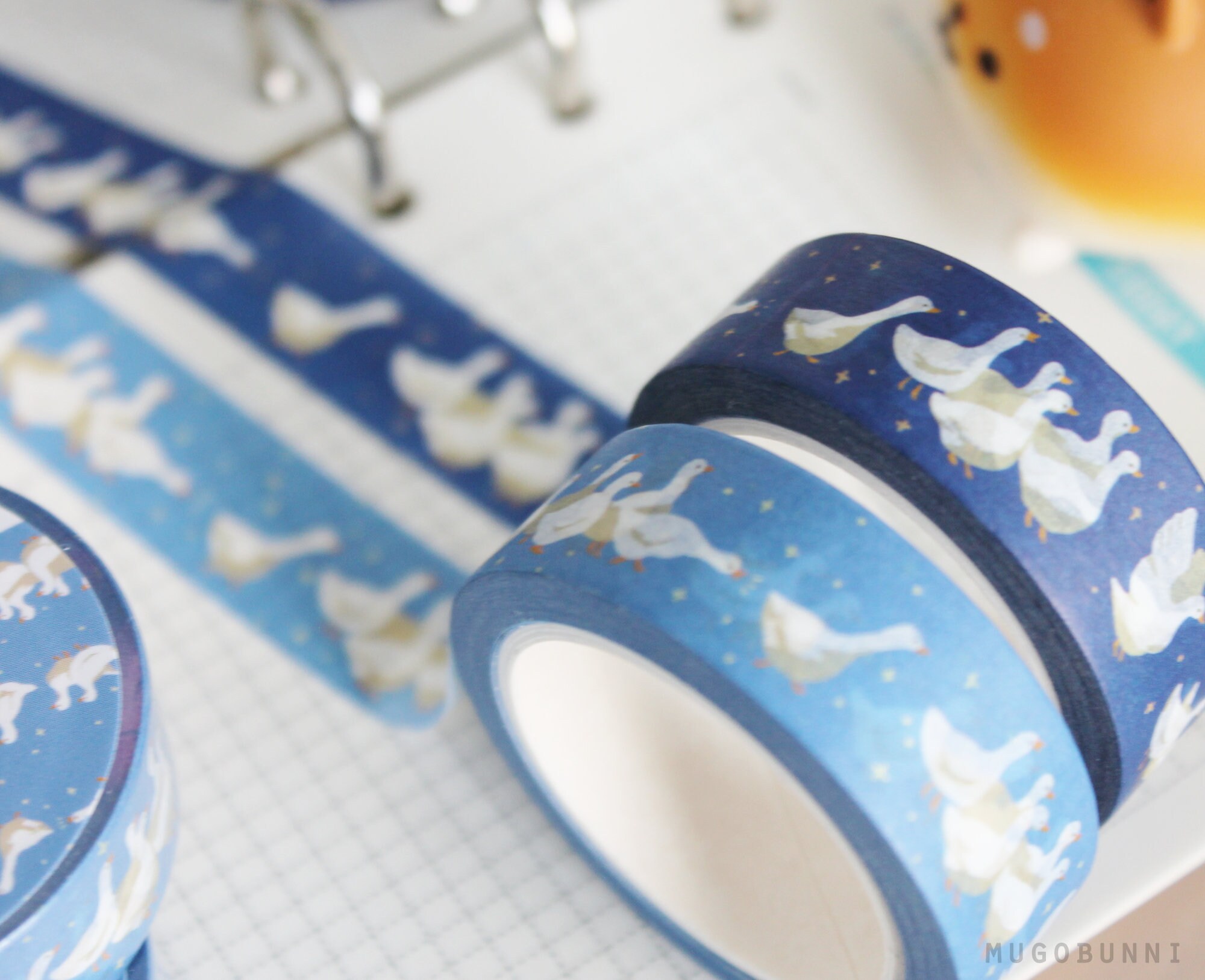 Duck Geese Goose Washi Masking Tape Deco for Journals Diaries | Etsy