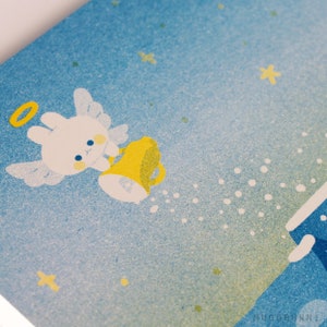 Angel Bun Bun Card Set - Etsy
