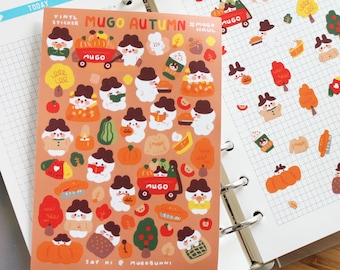 Mugobunni Bakery Sticker Sheet - Etsy