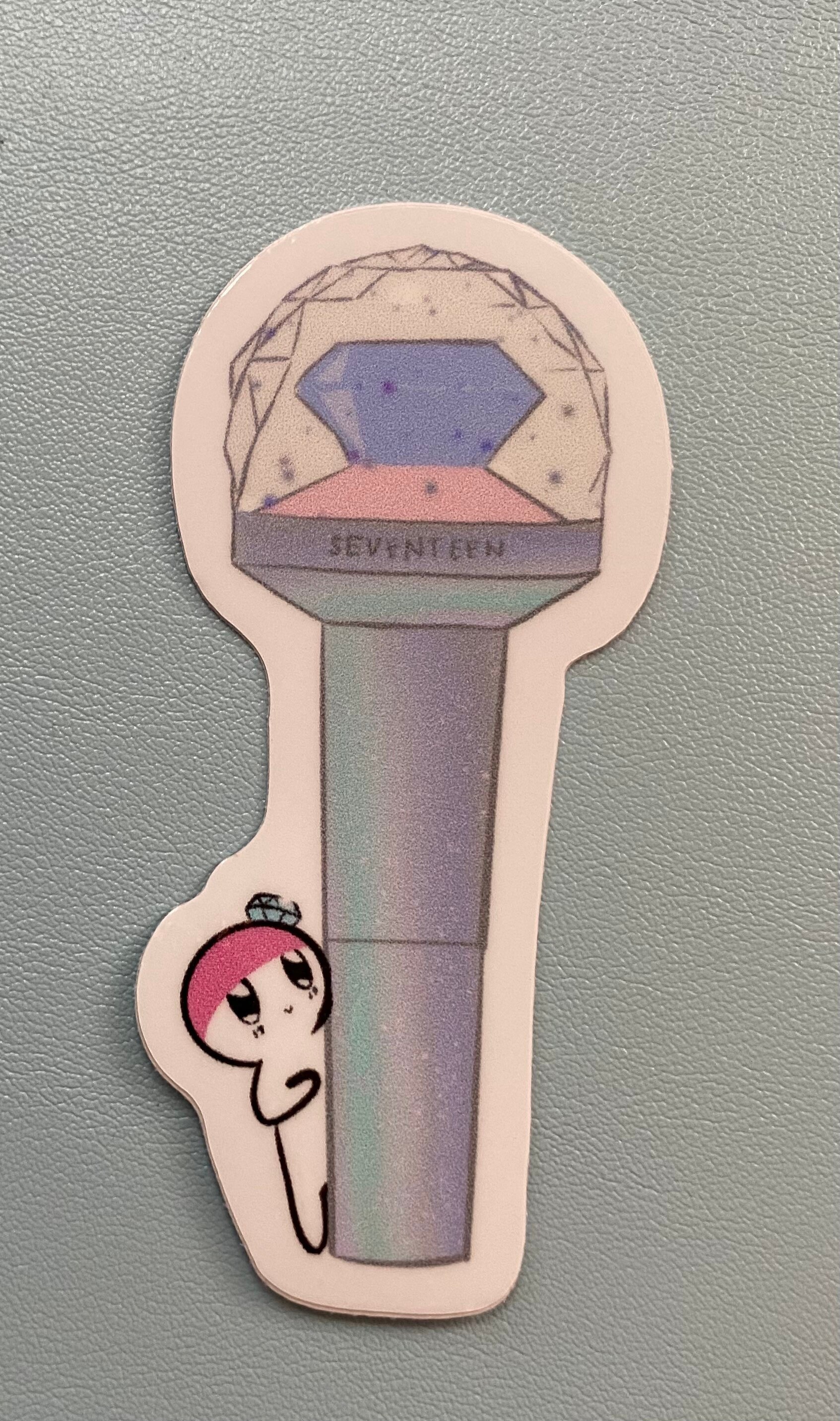 Seventeen Light stick Sticker LG | Etsy