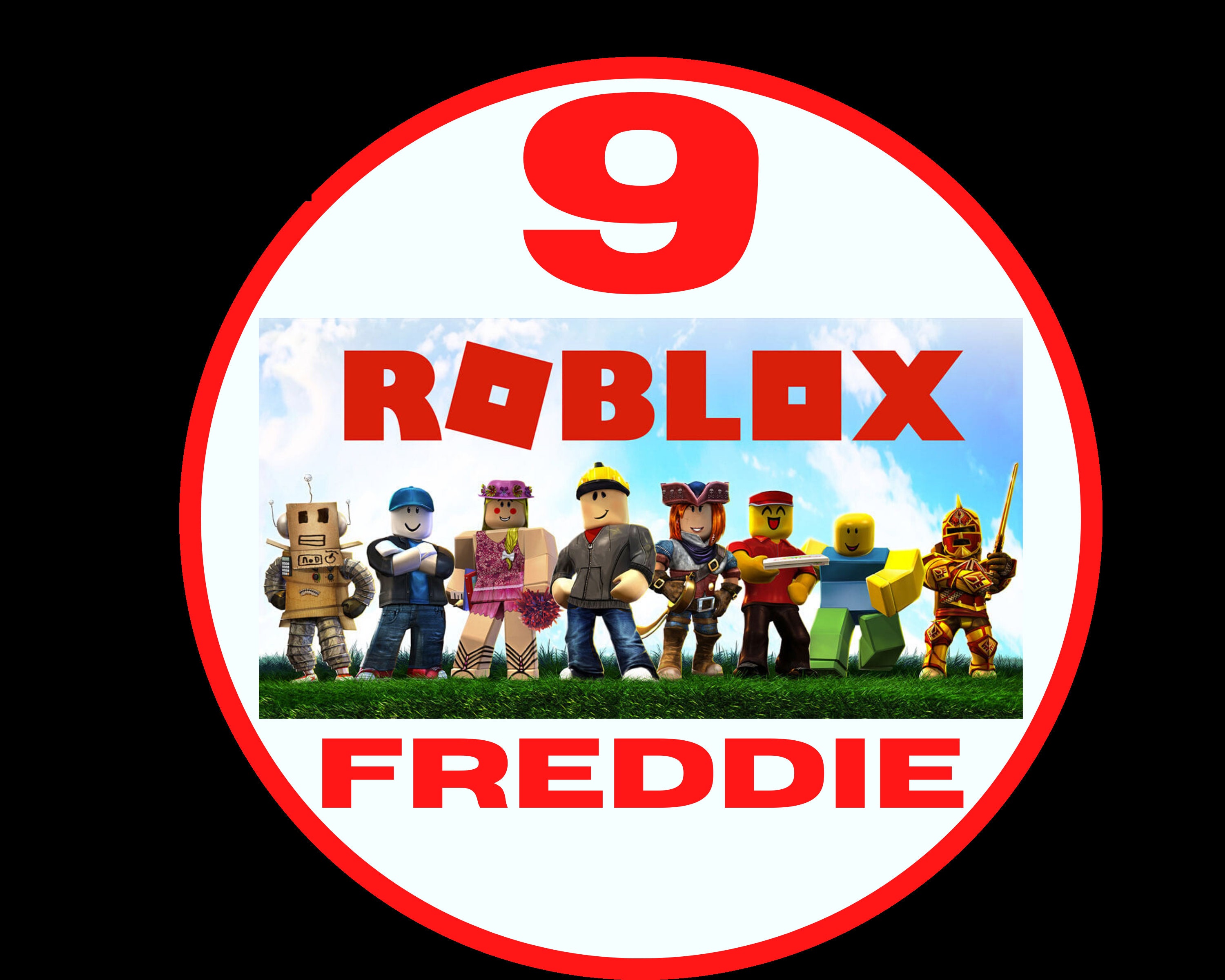 12 Personalised Edible ROBLOX Cake Toppers - Etsy