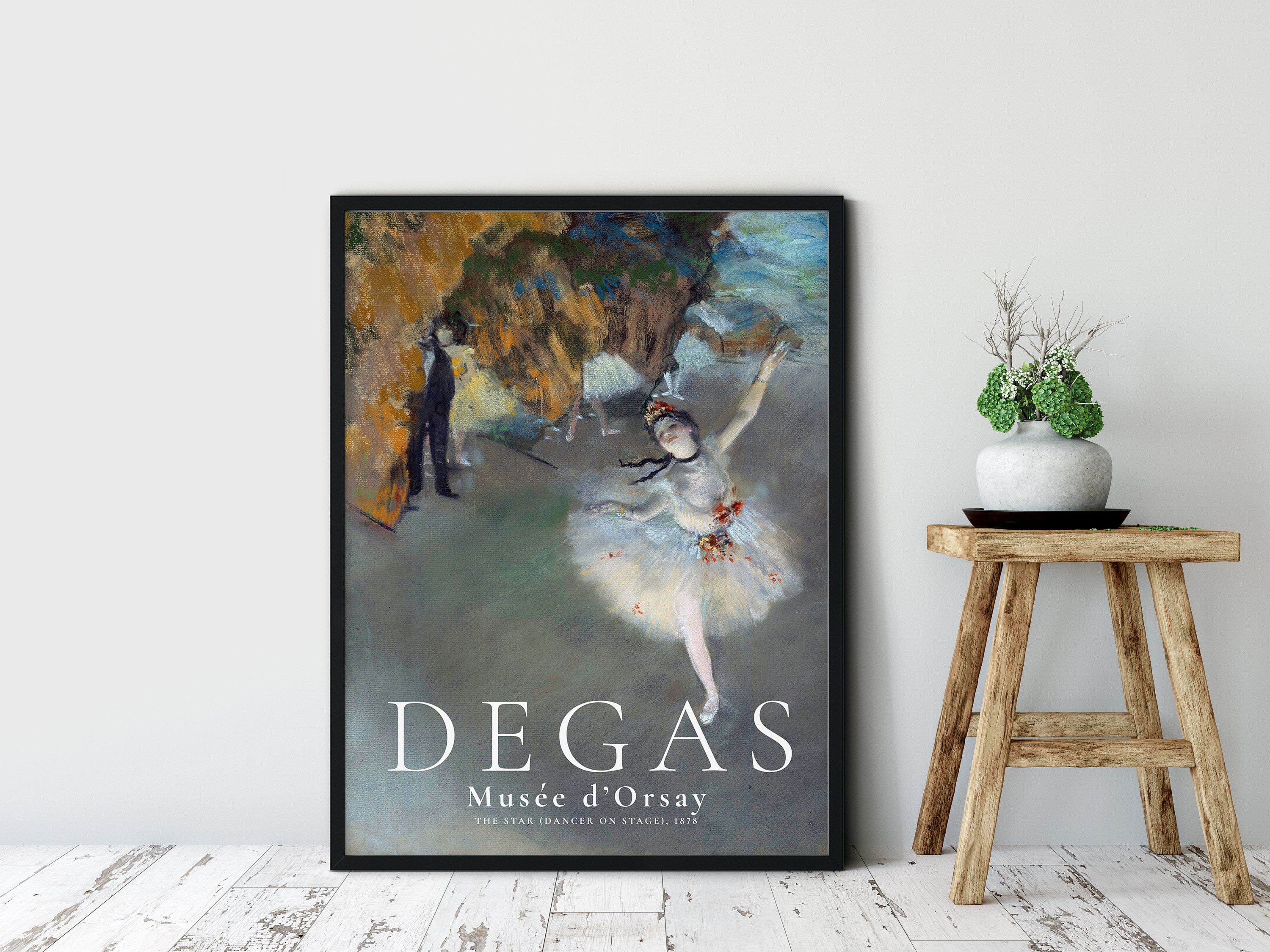Edgar Degas Print the Star 1878 Fine Art Print Ballet Poster - Etsy