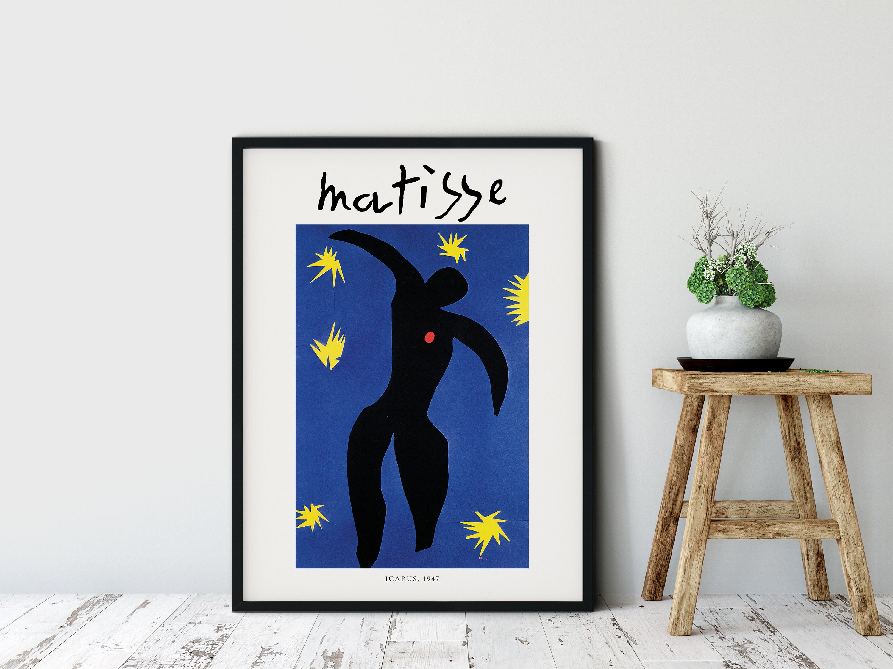 Matisse Print Icarus Henri Matisse Art Exhibition Poster - Etsy Singapore