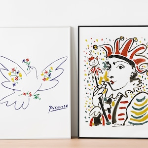 Pablo Picasso Dove of Peace Print, Minimalist Picasso Print, Picasso ...