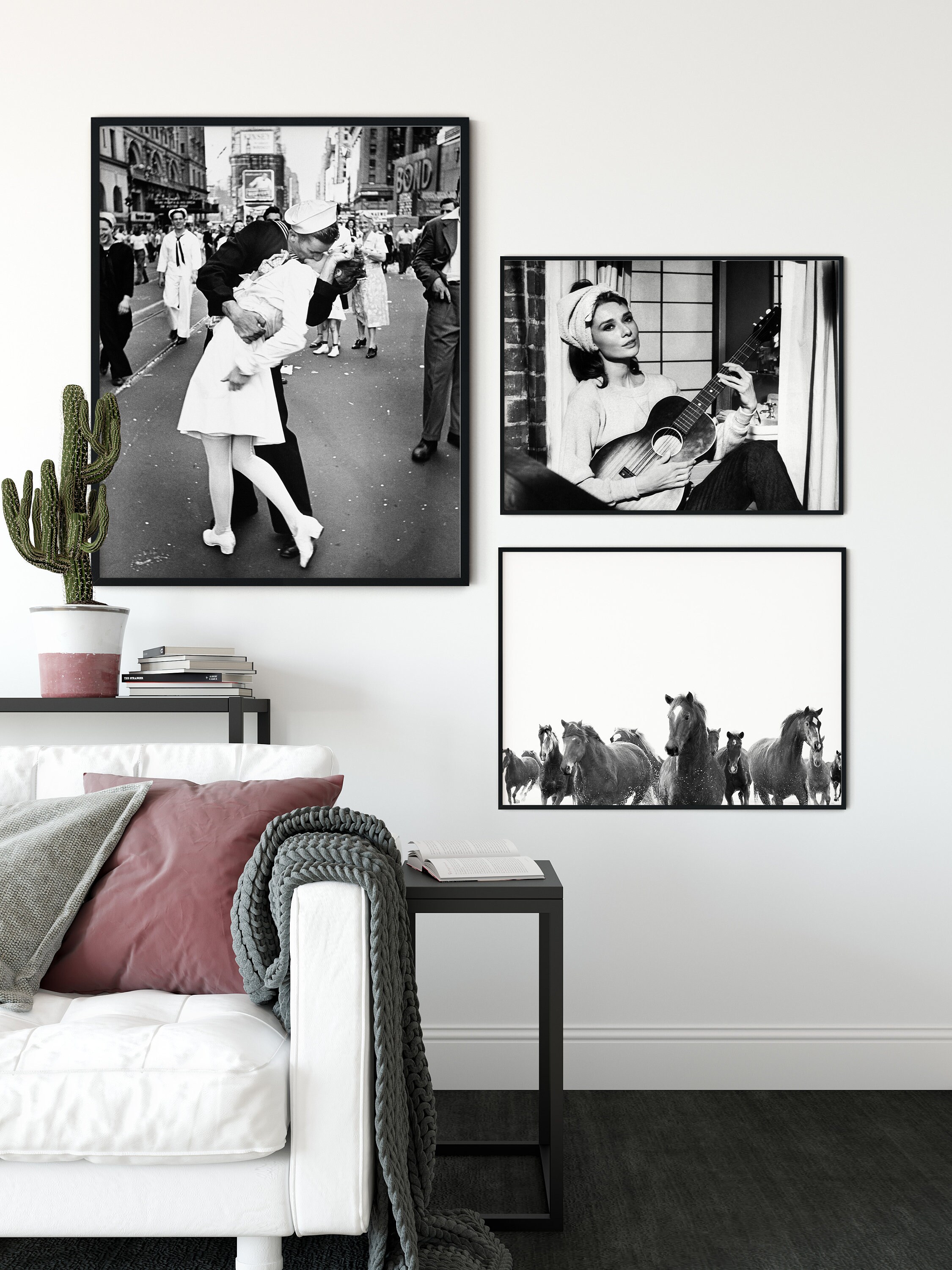 V-J Day Kiss Poster V-J Day Kiss Photo Vintage Photography | Etsy