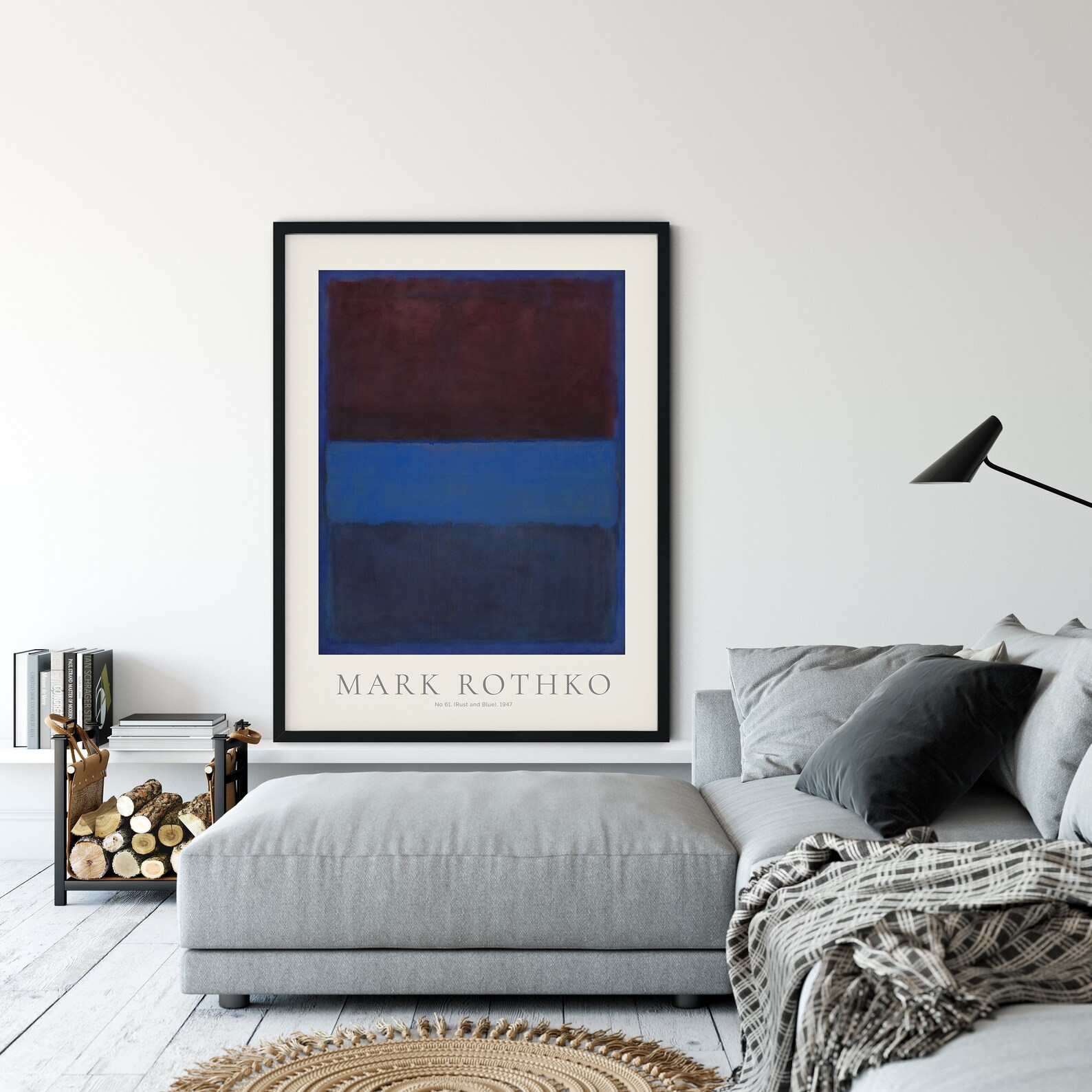Mark Rothko No 61 Rust and Blue Exhibition Poster Untitled - Etsy UK