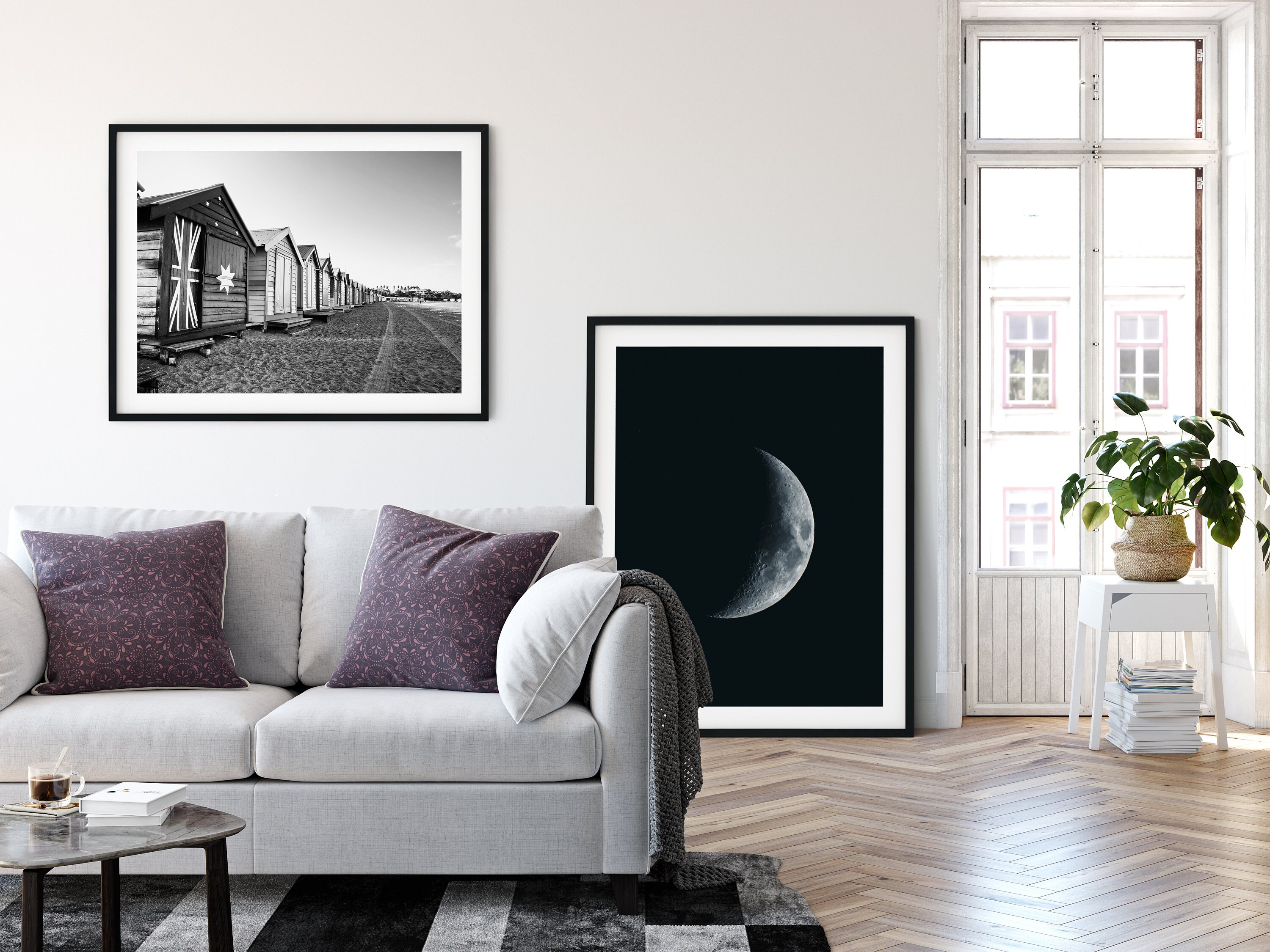 Moon Print Moon Poster Moon From Space Photo NASA Moon Art - Etsy