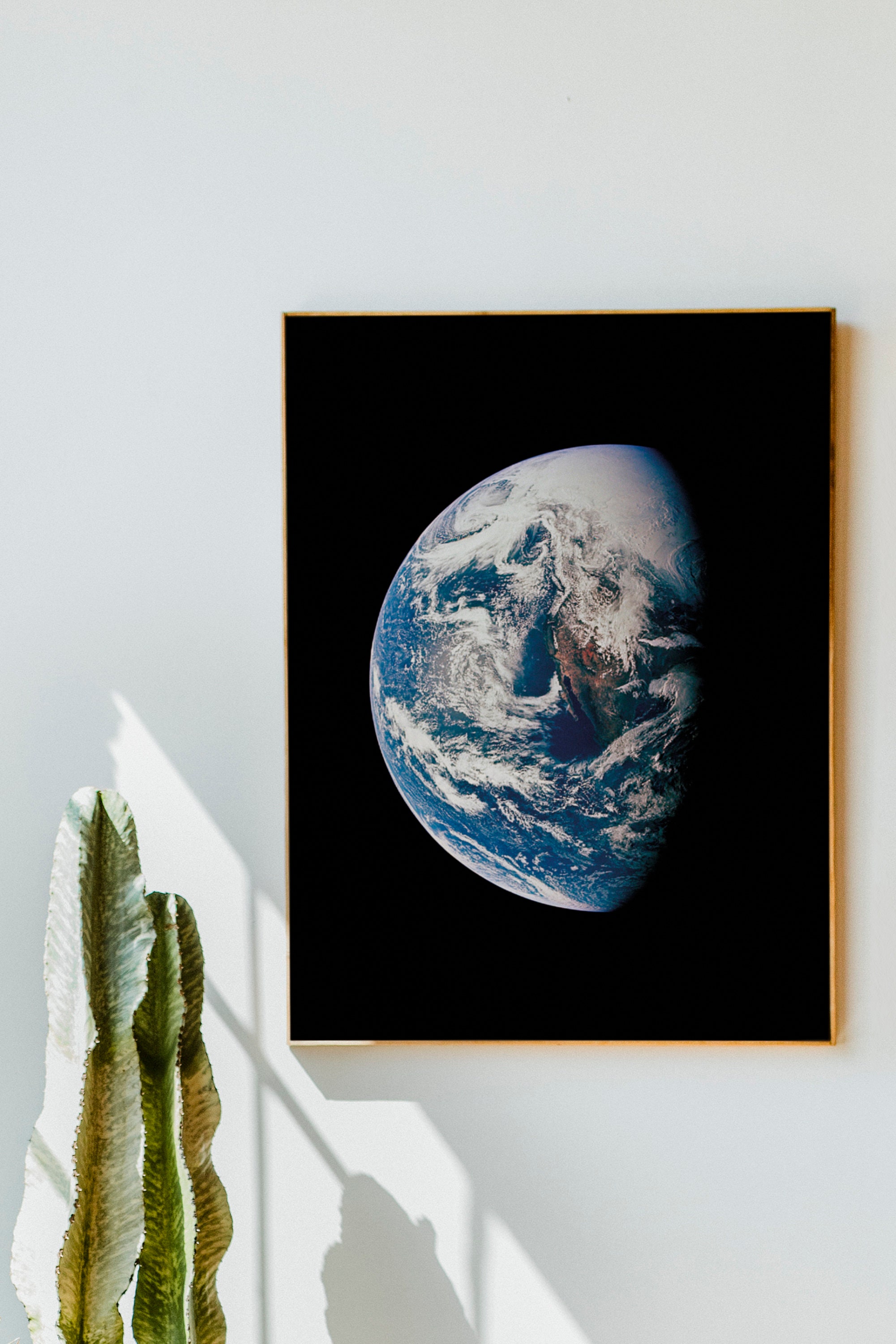 Planet Earth Print, NASA Earth Art Photography, Planet Earth Poster ...