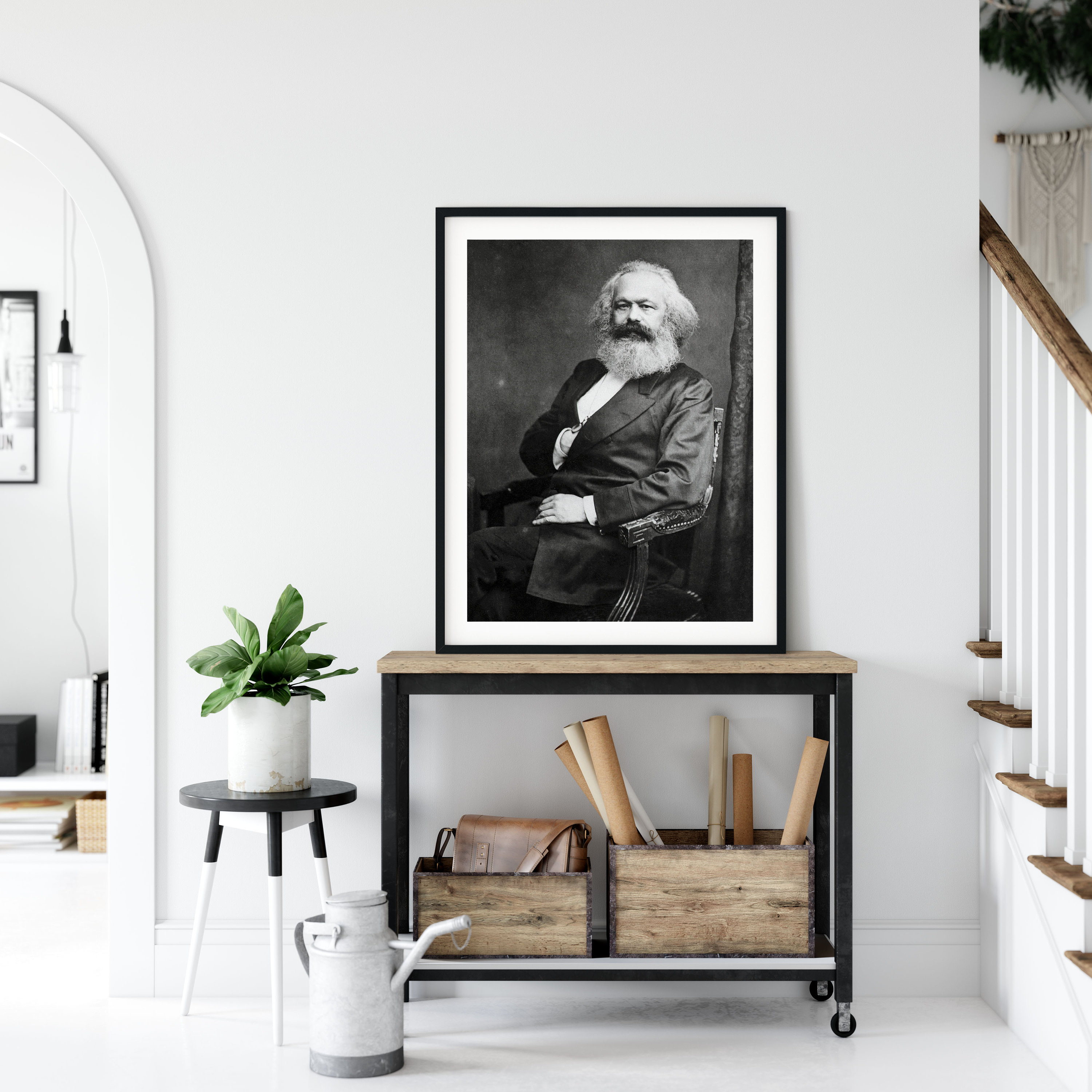 Karl Marx Print Karl Marx Vintage Photography Karl Marx | Etsy