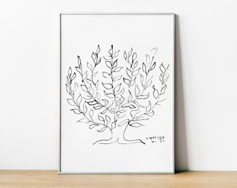Matisse Tree Print | Etsy UK