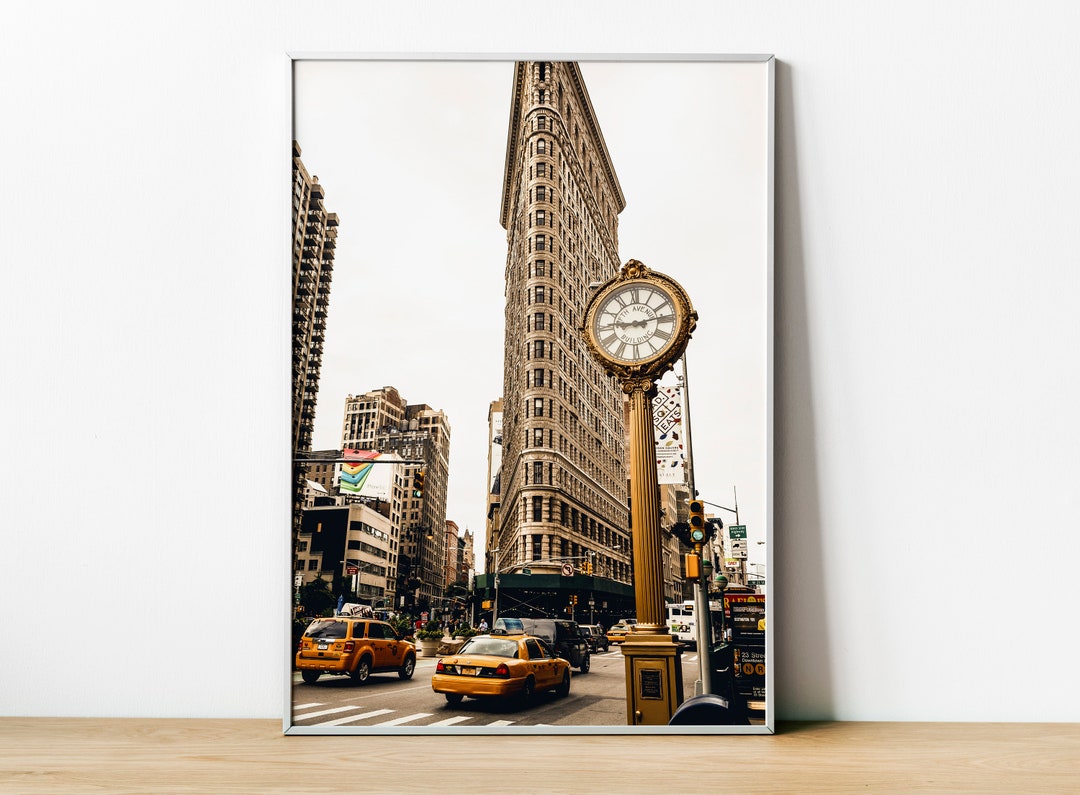 Flatiron Building, impression de New York, affiche encadrée de New York ...