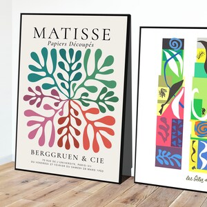 Matisse Print, White Background, Beasts of the Sea 1950, Les Bêtes De ...