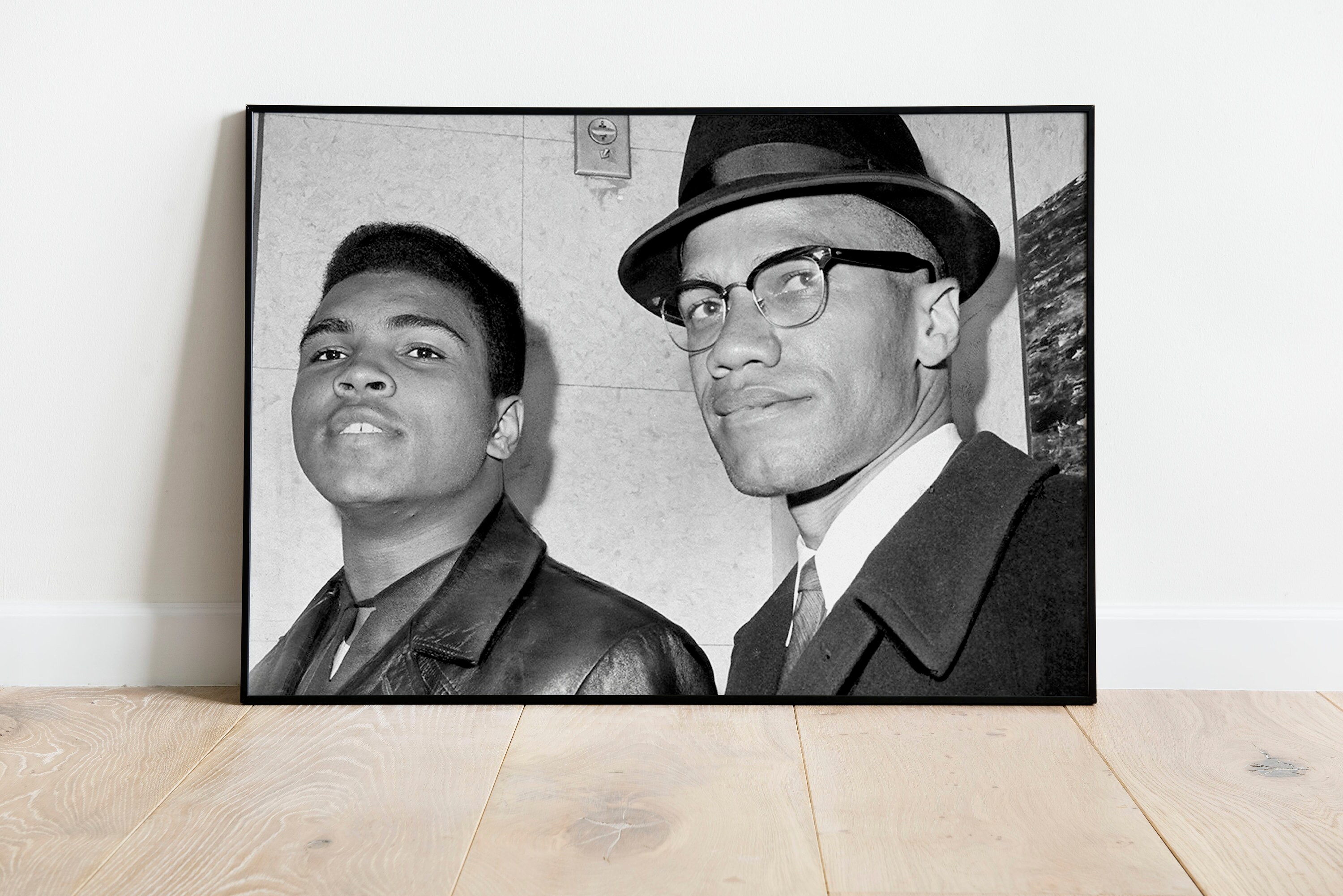 Malcolm X And Muhammad Ali Poster