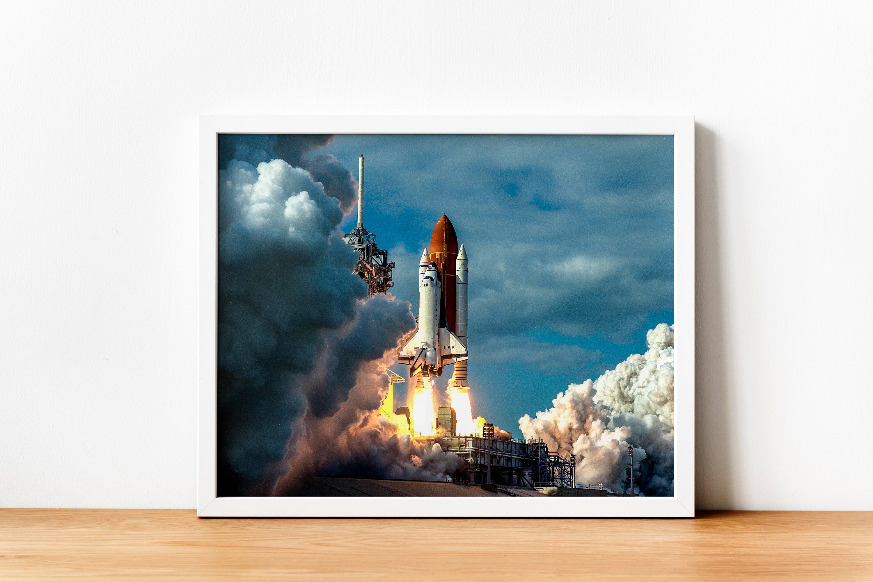 Space Shuttle Print, Space Shuttle Launch, Space Shuttle Poster, Space ...